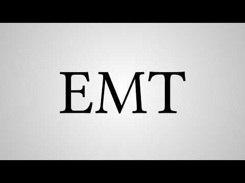 What Does "EMT" Stand For?