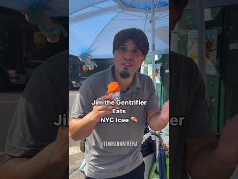 Jim The Gentrifier eats NYC Icee โฑ๏ธ๐ #foodreview #nyc #jimthegentrifier