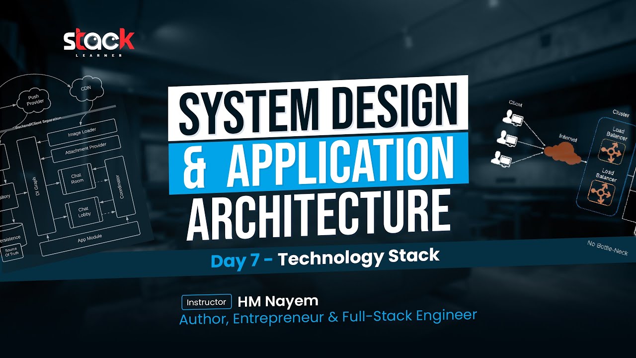 Day 7: Technology Stack Discussion | System Design and Application Architecture Workshop
