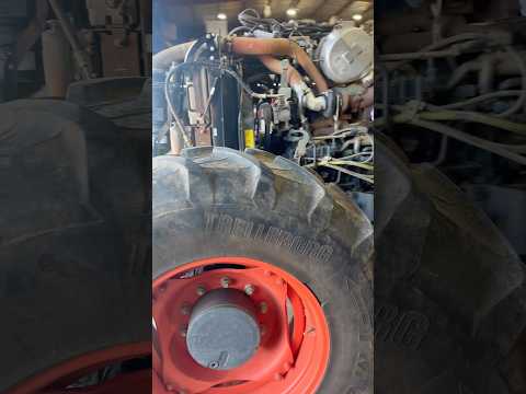 Splitting tractor’s. Another day work