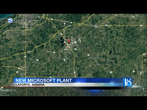 Microsoft is investing a billion dollars in a new data center in northwest Indiana
