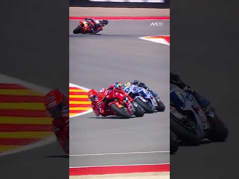 Marc Marquez' Sprint-winning overtake 🚀 | 2025 Aragon GP