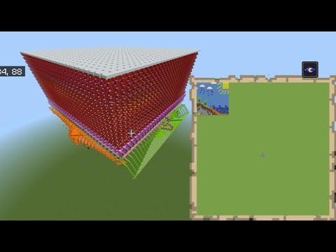 30x30 Map Art Maker on minecraft bedrock, NO COMMANDS! new years special