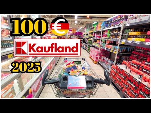 🇩🇪 100€ Grocery Shopping at Kaufland for a Couple in Germany | € Prices 2025