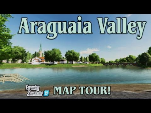 “ARAGUAIA VALLEY MAP” | FS22 MAP TOUR! NEW MOD MAP | Farming Simulator 22 (Review) PS5.