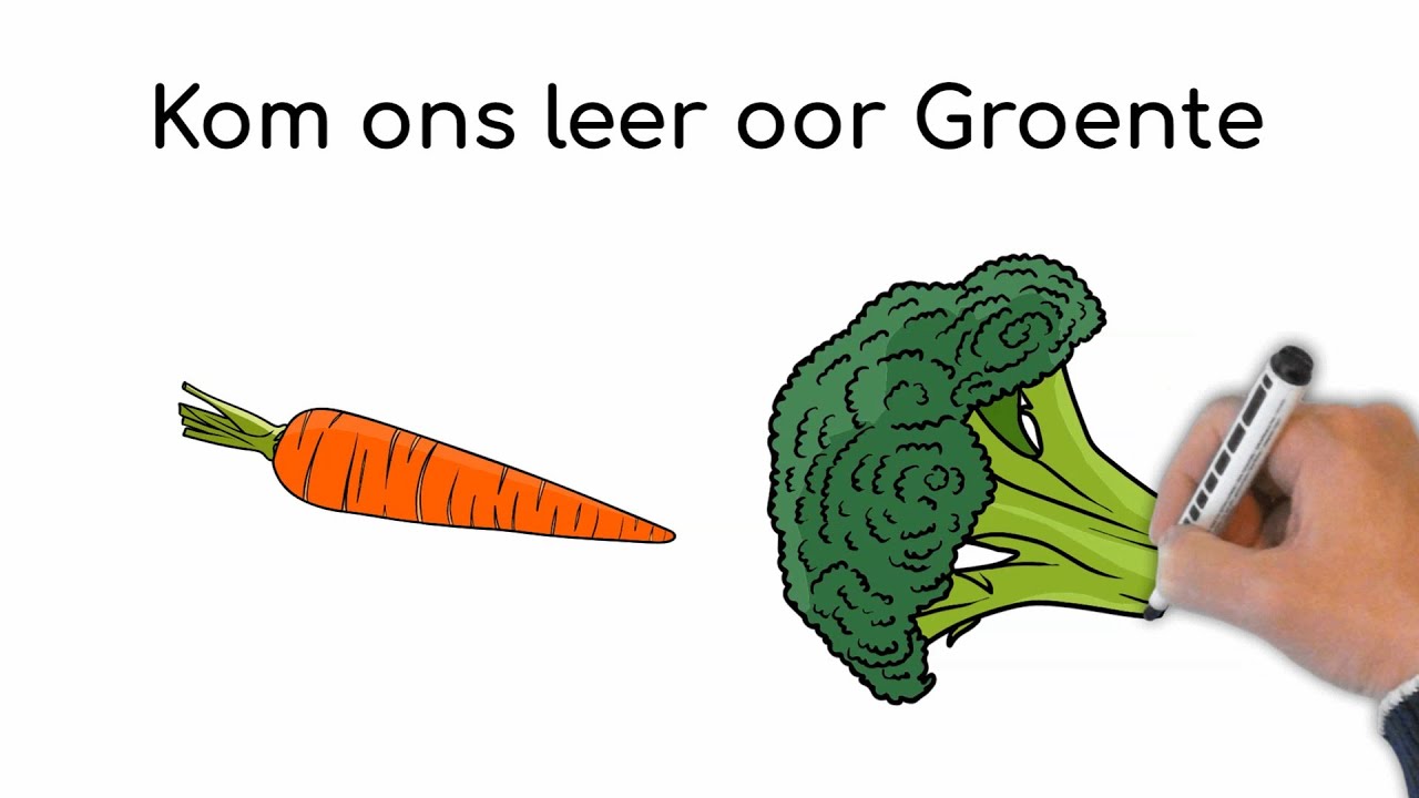 The Vegetables in Afrikaans 🍅🥕🥔 |  #vegetables #onion #potato #carrot #broccoli #lettuce