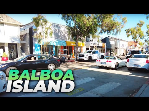 Walking Balboa Island, California