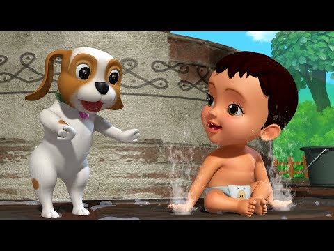 Chitti Ne Naha Liya Hai - Play with Toys | Hindi Rhymes & Kids Cartoon | Infobells