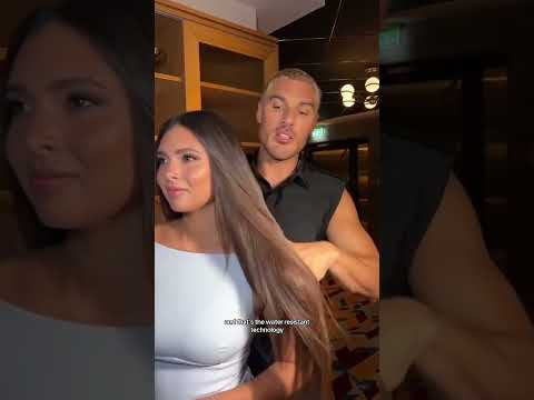 Chris Appleton Shows How Dream Coat Makes Hair Waterproof, Frizz-Free, & Shiny! ⭐️🤩