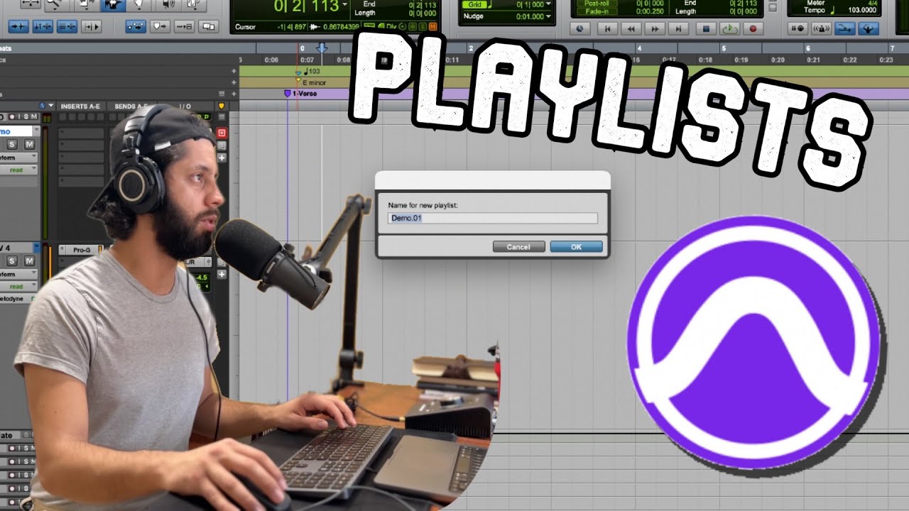 Working With Playlists in Pro Tools