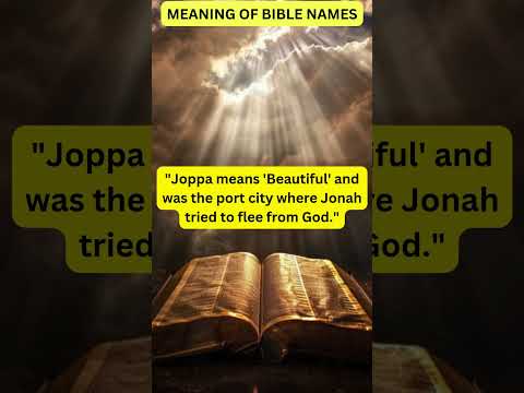 Meaning of Bible Names 157