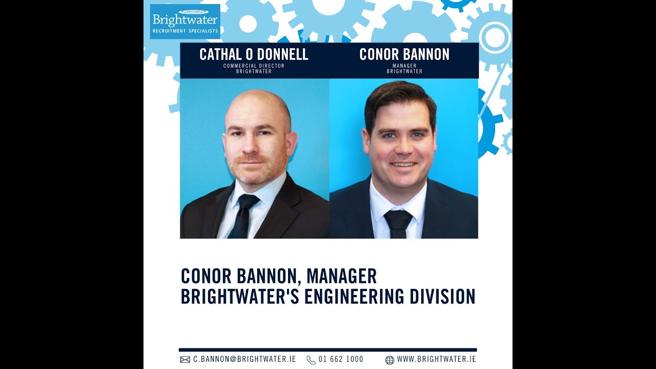 Conor Bannon, Manager Brightwater's Engineering Division