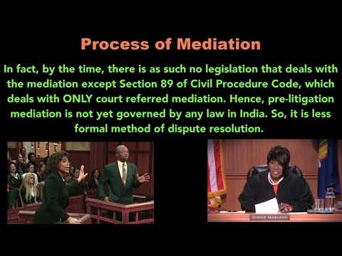 Concept of Mediation