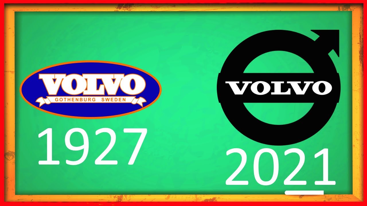 Volvo logo Evolution
