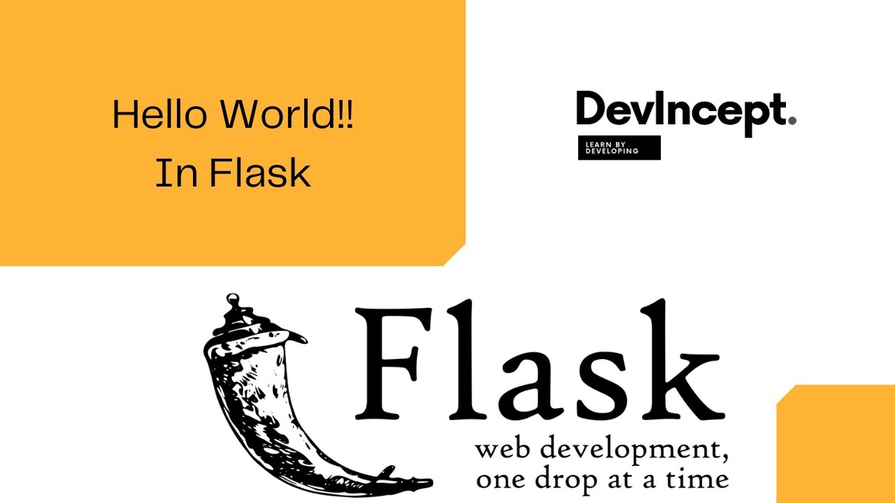 Hello World in Flask | Flask Tutorial | Devincept
