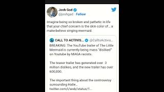 The Little Mermaid trailer hits one million dislikes!