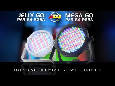 ADJ MEGA GO PAR64 RGBA Battery Powered Ultra Bright Par64 | Reverb