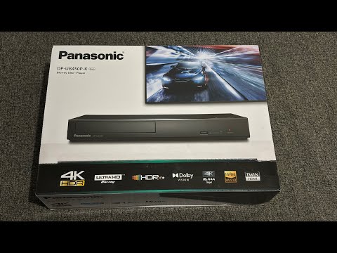 Panasonic DP-UB450 4K Blu-ray Player Unboxing & Setup