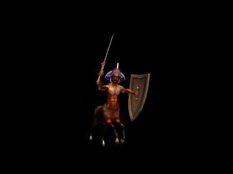 Centaur Animation: With Sword and Shield | Centaurica