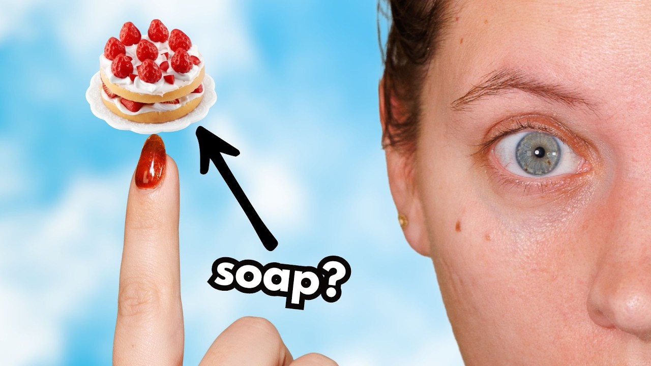 I Made the Smallest Soap Cake Ever