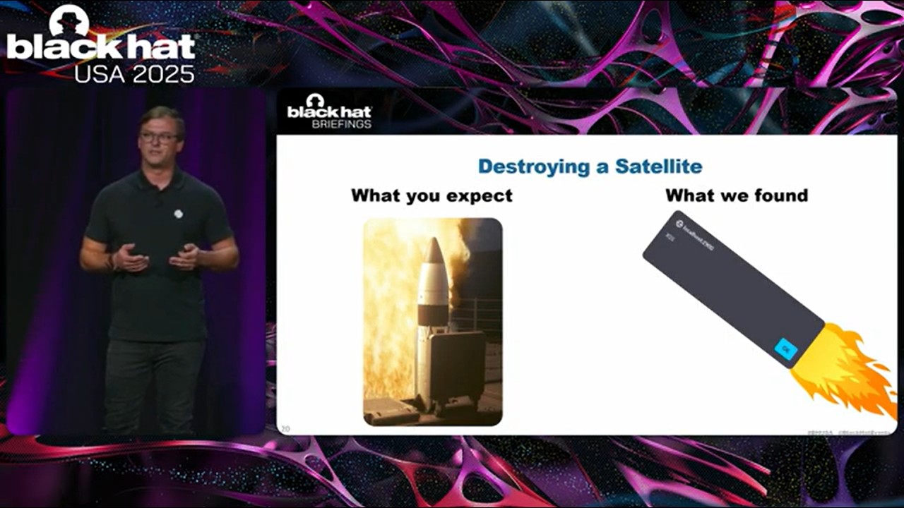 Black Hat USA 2025 | Burning, Trashing, Spacecraft Crashing