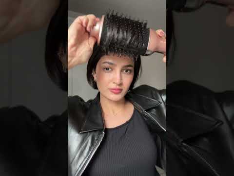 Modelar franja de cabelo curto #cabeloscurtos #cortescurtos