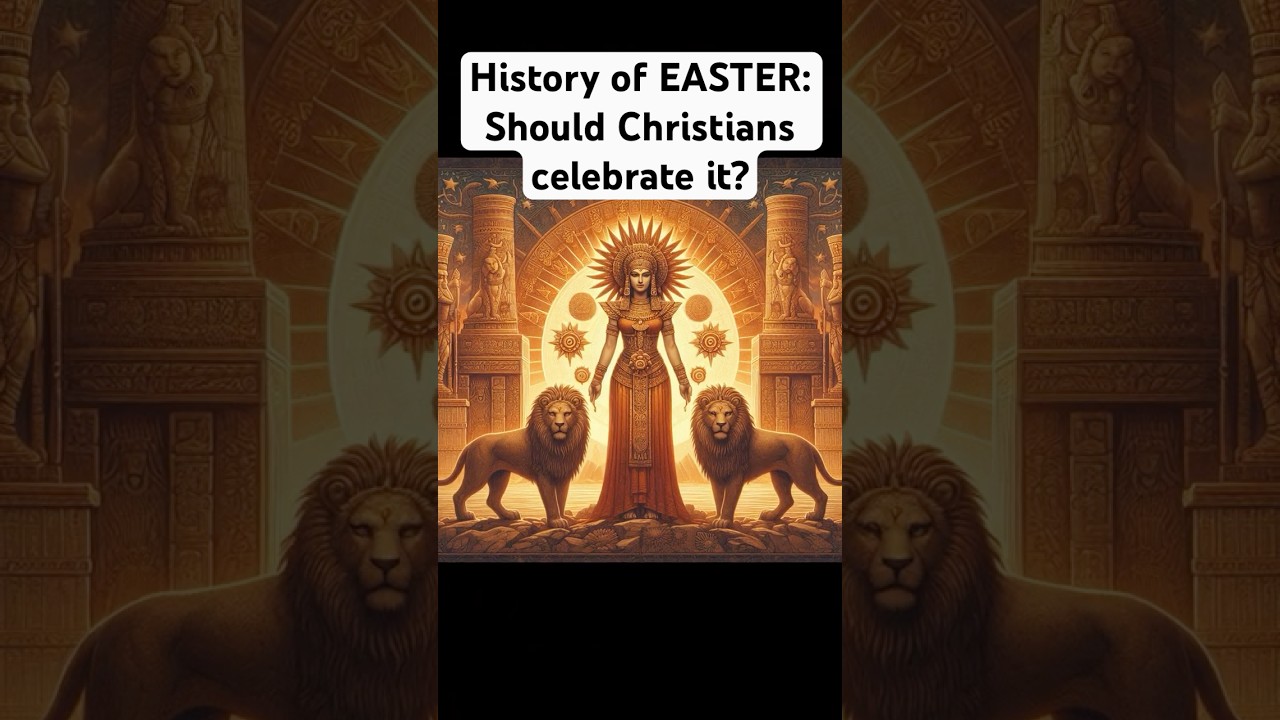 HISTORY OF EASTER: SHOULD CHRISTIANS CELEBRATE IT? #history #easter #christianity