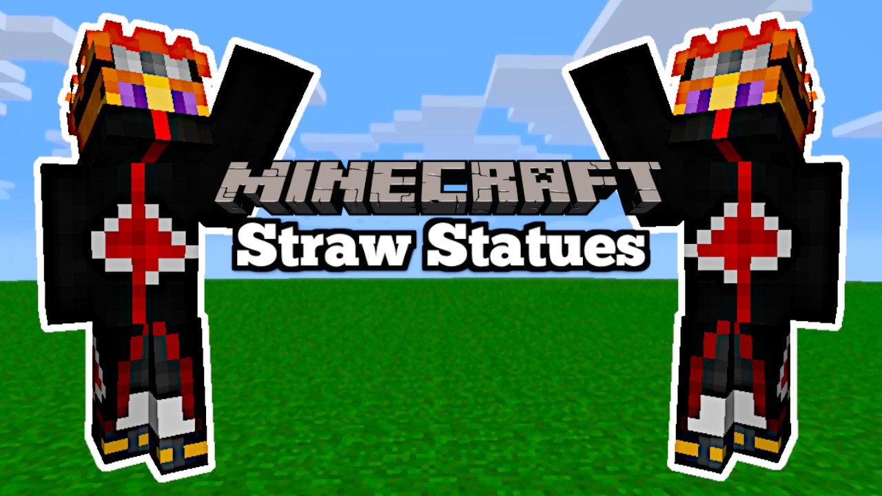 *NEW* Straw Statues Mod - Minecraft 1.20.1 (Mod Showcase)