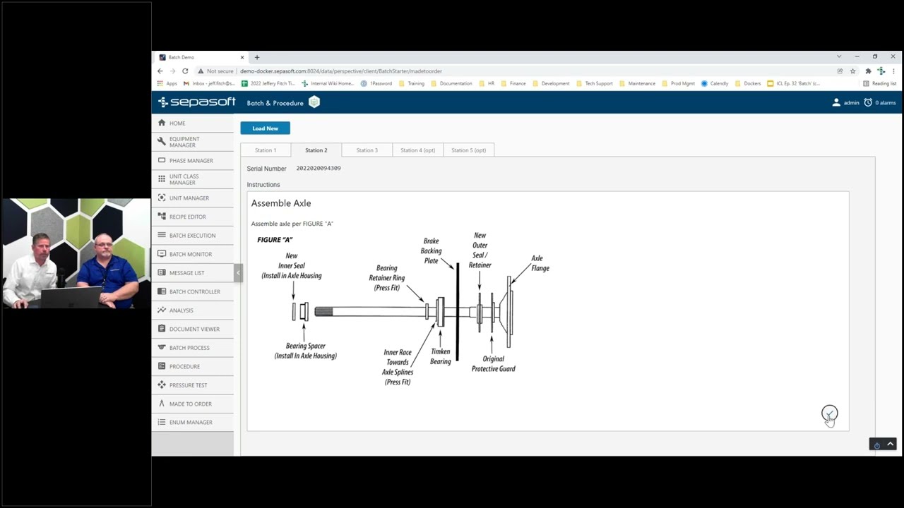 Made to Order Demo with the Batch Procedure Module