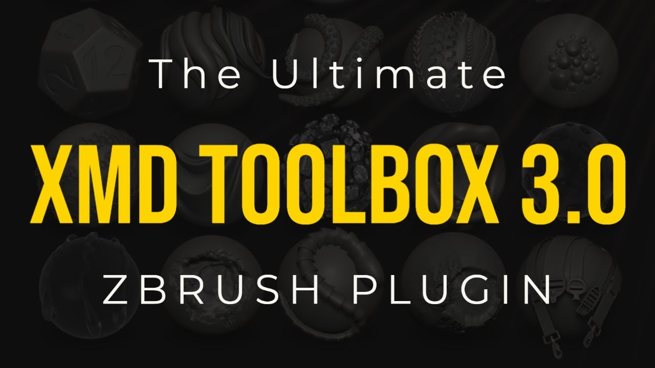 XMD ToolBox 3.0 Plug-in for ZBrush with Premium Subscription