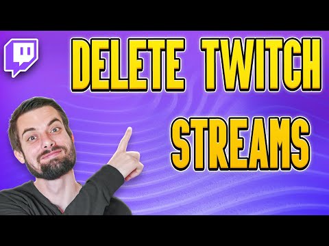 How To Delete Past Twitch Streams, Broadcasts, & VODs (EASY Guide)