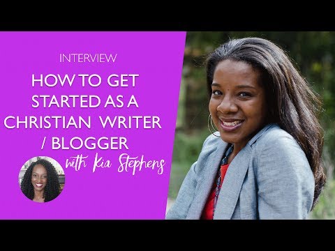 How to Get Started as a Christian Blogger / Writer