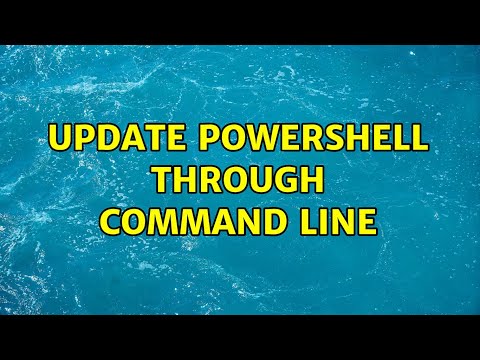 Update Powershell through command line (5 Solutions!!)
