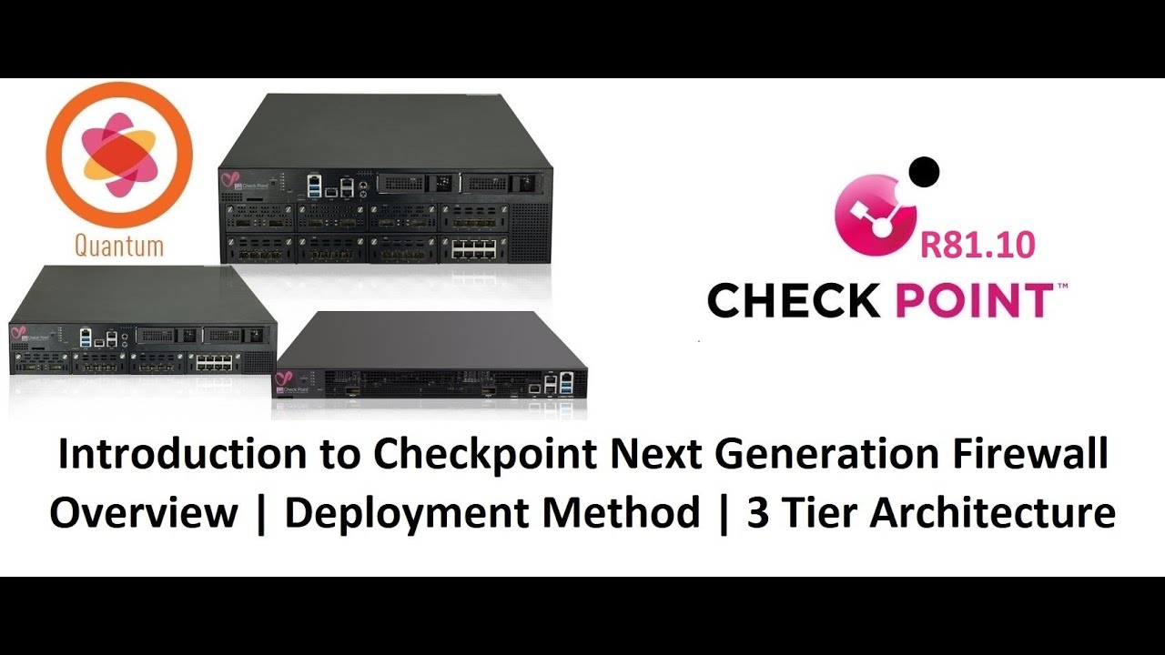 1. Introduction to Checkpoint Next Generation Firewall || 3 Way Architecture ||3 T-Tier Architecture