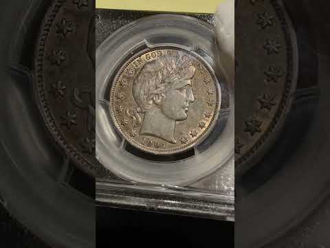 World Coin: 1904 Barber Half Dollar, USA