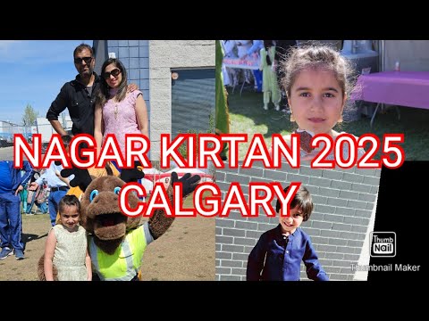 Happy vaisakhi | calgary NAGAR KIRTAN 2025 | NAGAR KIRTAN IN CALGARY 2025 | sikh festival in canada
