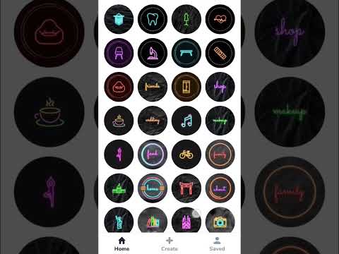 How to make highlights icons for Instagram #shorts