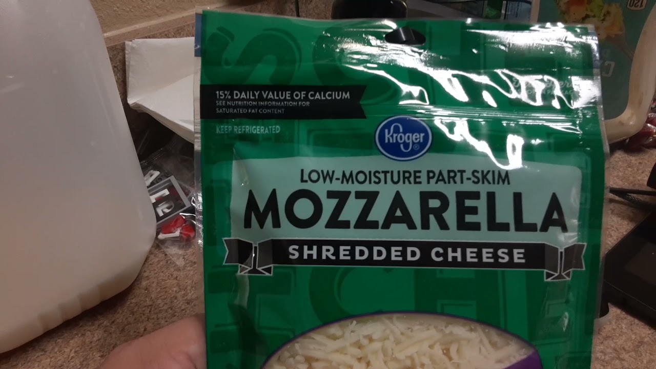 kroger low moisture part skim mozzarella cheese yummy #kroger #moisture #skim #cheese #mozzarell