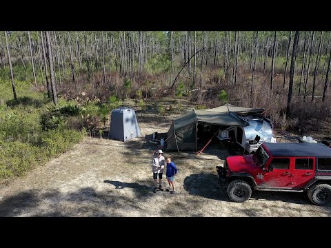 Apalachicola National Forest over-landing trip.