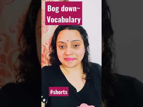 Bog down #vocabulary #wordoftheday #englishwithnitika #shorts #editorial #hindueditorialtoday
