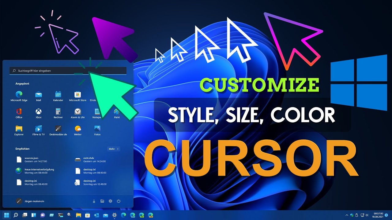 How to Change Size & Color of Mouse Pointer on Windows 11 | Easy Customization Guide