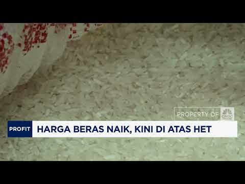 Harga Beras Merangkak Naik, Kini di Atas HET