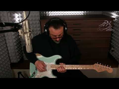 GB Liuteria Traditional guitar Strato - light blue relic | Reverb