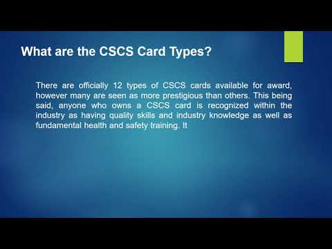 CSCS Card Checker