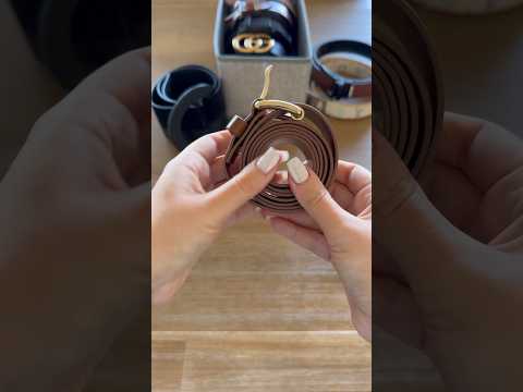 How To Store Belts! #howto #organizationidea #youtubeshorts #belt #closetorganization #organization