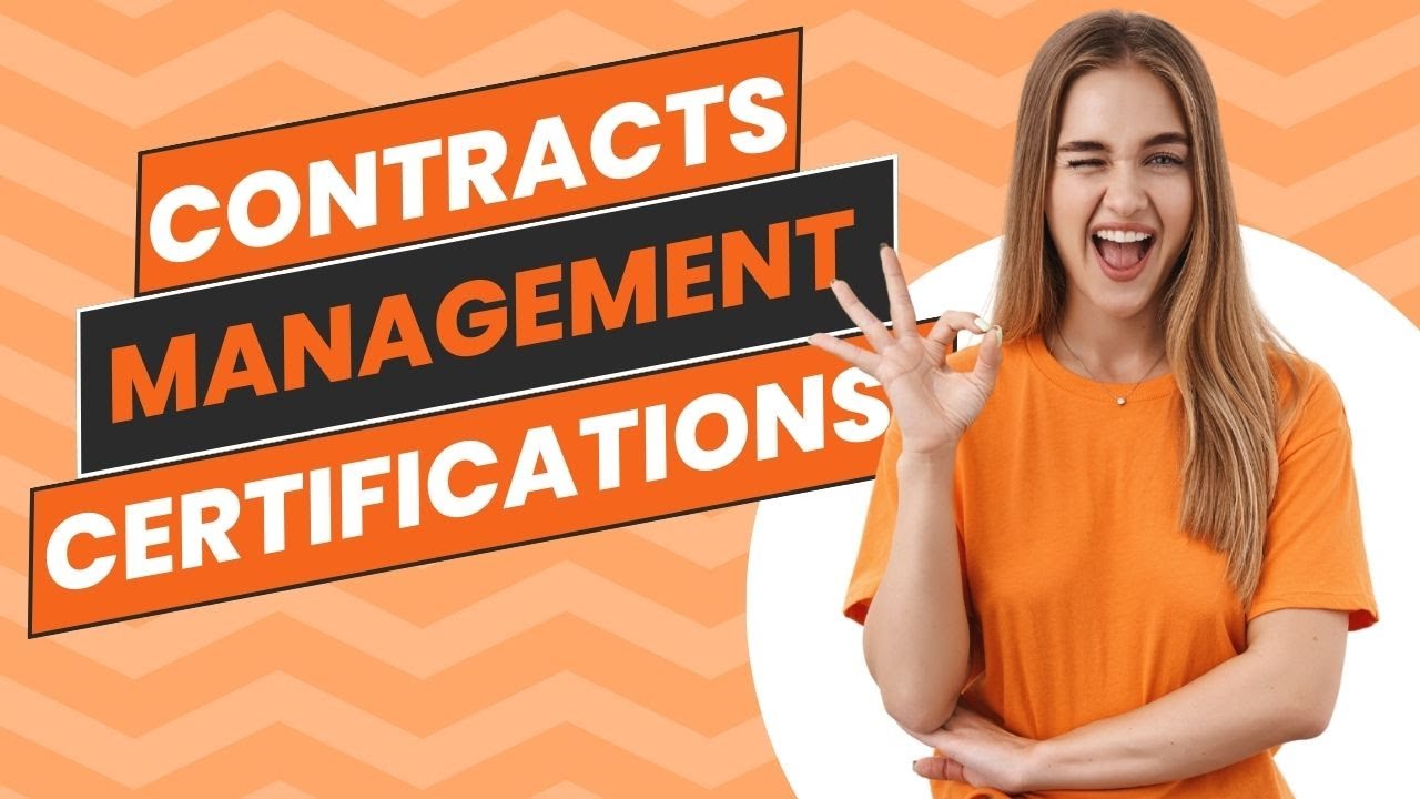 Top Certifications for Contracts Management
