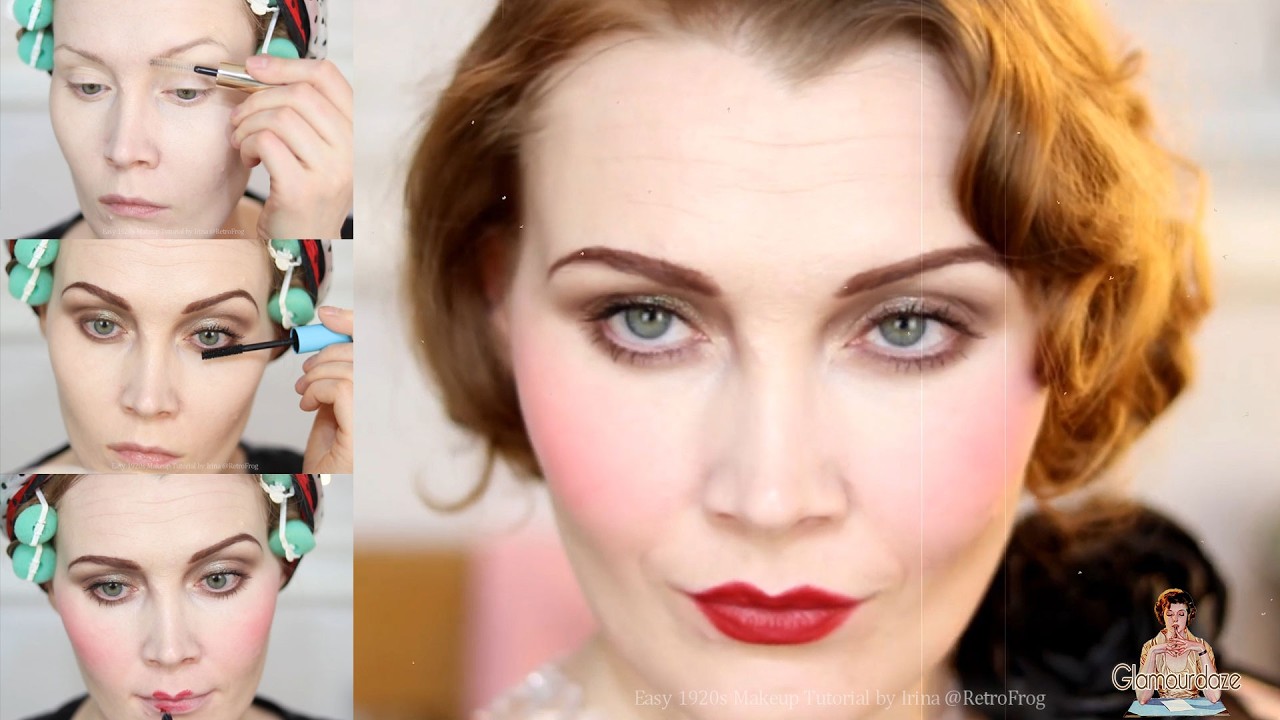 An Easy 1920s Makeup Look Tutorial for Flappers