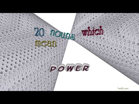 power - 7 nouns similar to power (sentence examples)