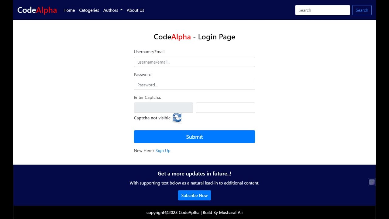 Integrating CAPTCHA with an Existing Website using HTML, CSS and JavaScript | Step-by-Step Tutorial