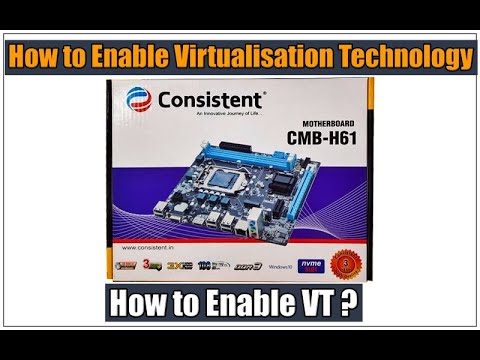 How to enable virtualisation technology on consistent H61, H81 etc motherboard 🔥🔥🔥🔥